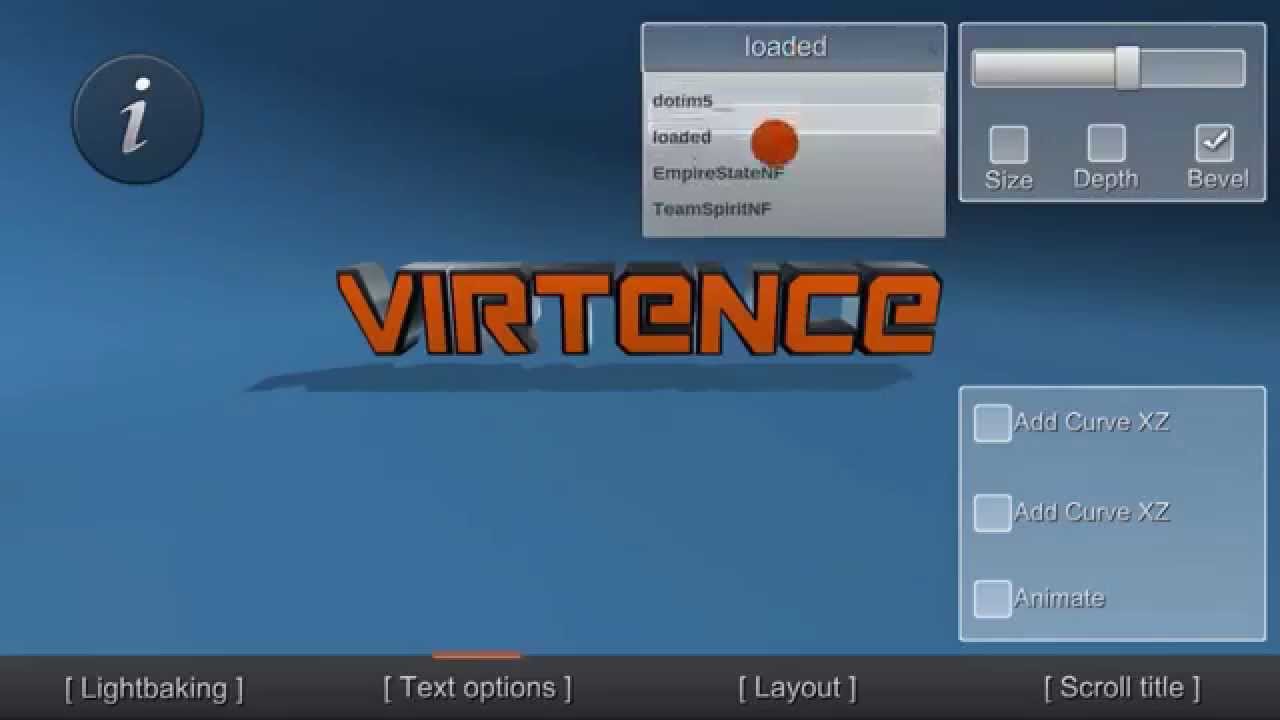 True 3D text possible? - Unity Engine - Unity Discussions