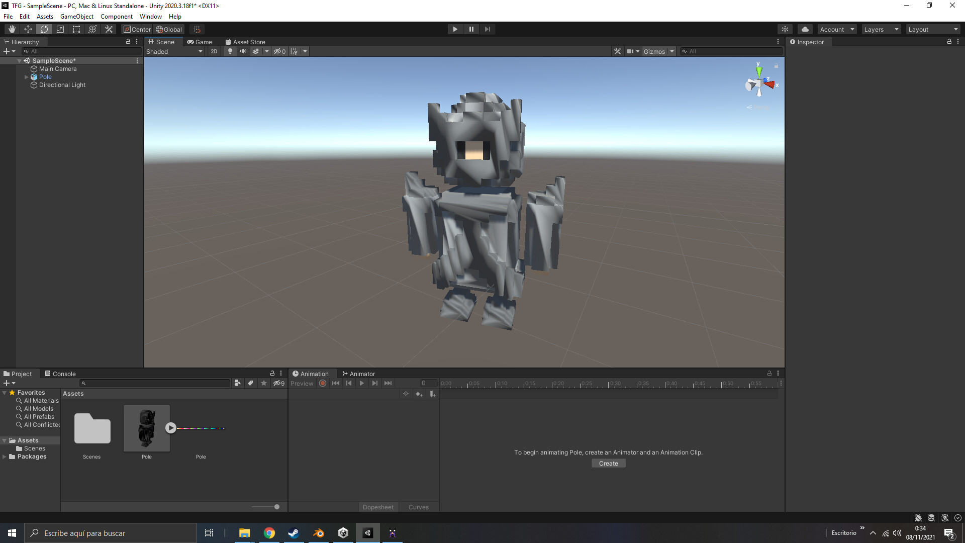 Weird ilumination/shadows to mesh when I import from MagicaVoxel - Unity Engine - Unity Discussions