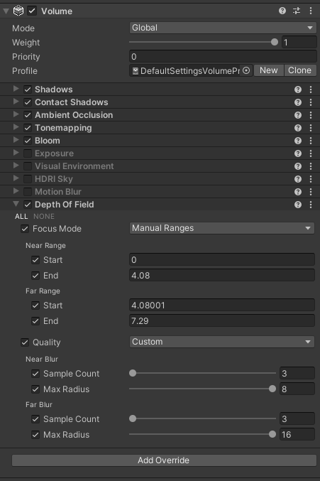 Basic question: How do you access to a post process volume from UVS? - Unity Engine - Unity ...