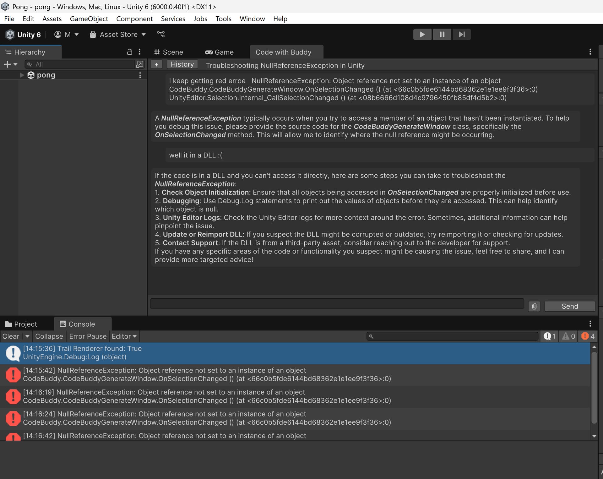 Code Buddy - Your AI Co-Developer - Community Showcases - Unity Discussions