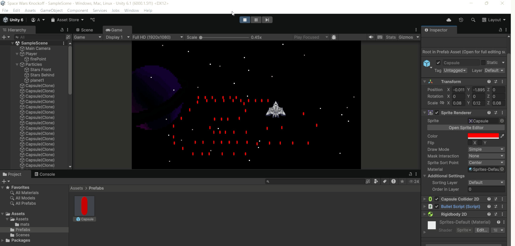 Bullet spawning but not travelling - Unity Engine - Unity Discussions
