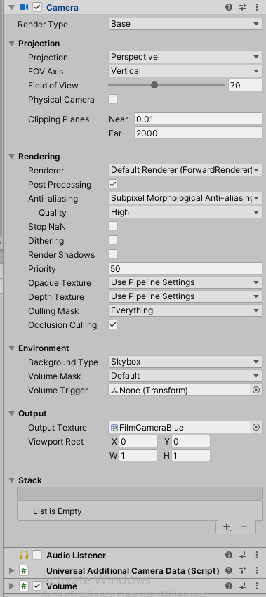 How do you keep post-processing effects when a camera is outputting to a render texture? - Unity ...