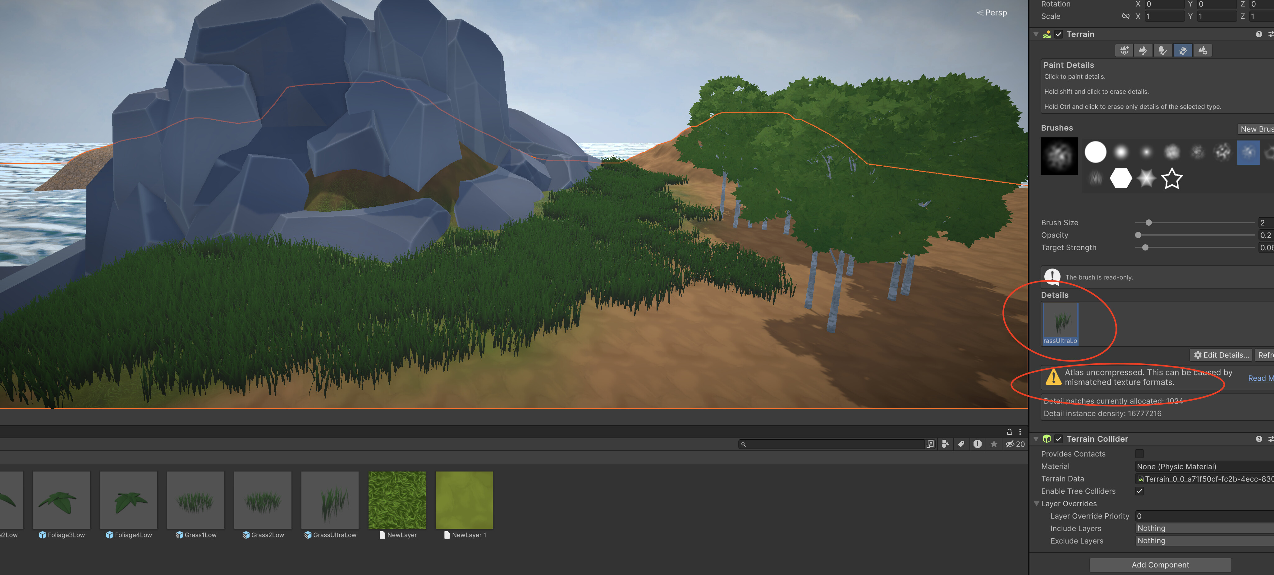 Painting grass as a detailed mesh - News & General Discussion - Unity ...