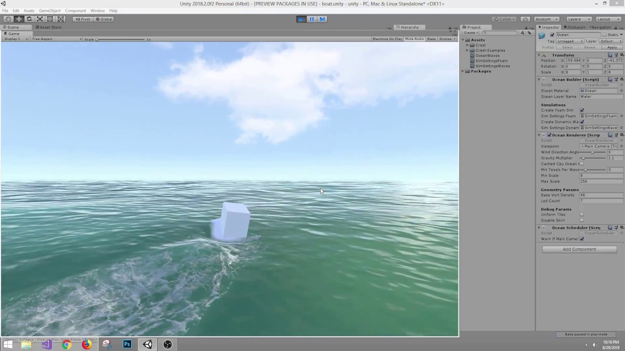 CREST - Open Source Unity Ocean Renderer - News & General Discussion ...