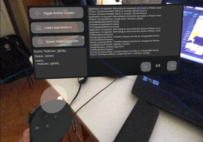 Sharing Anchors failed. - Unity Engine - Unity Discussions