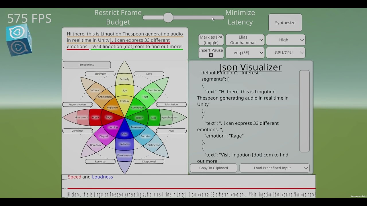 Lingotion Thespeon - TTS voice AI-acting - Unity Engine - Unity Discussions