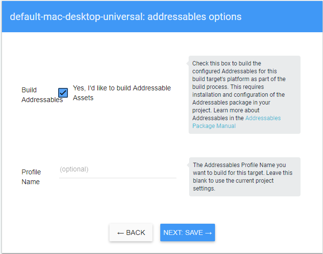FYI: Cloud build supports addressable now. - Unity Engine - Unity Discussions