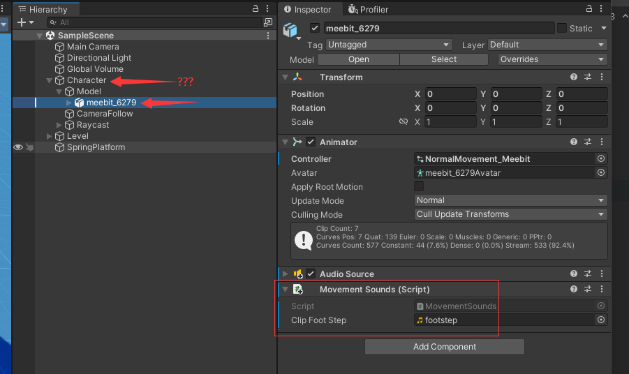 May I change the reciver of 3D model's animation events? - News & General Discussion - Unity ...