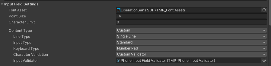 Formatting A Phone Number With An Input Field Unity Engine Unity Discussions