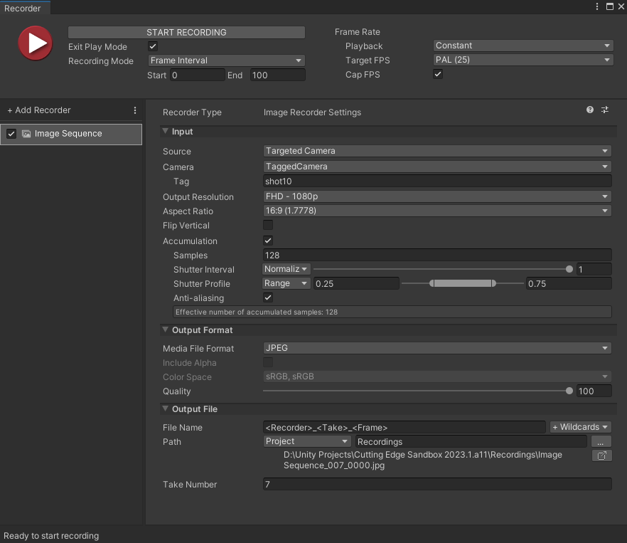 Recorder - Pathtracing with denoiser AND accumulation with recorder? - Unity Engine - Unity ...