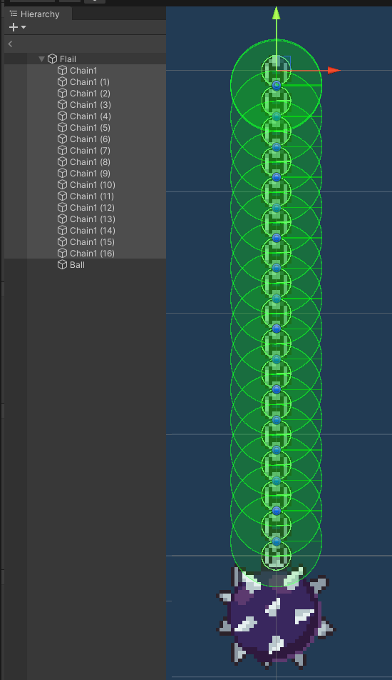 How To Prevent Hinge Joints From Separating When Chain Is Swinging Unity Engine Unity 3523