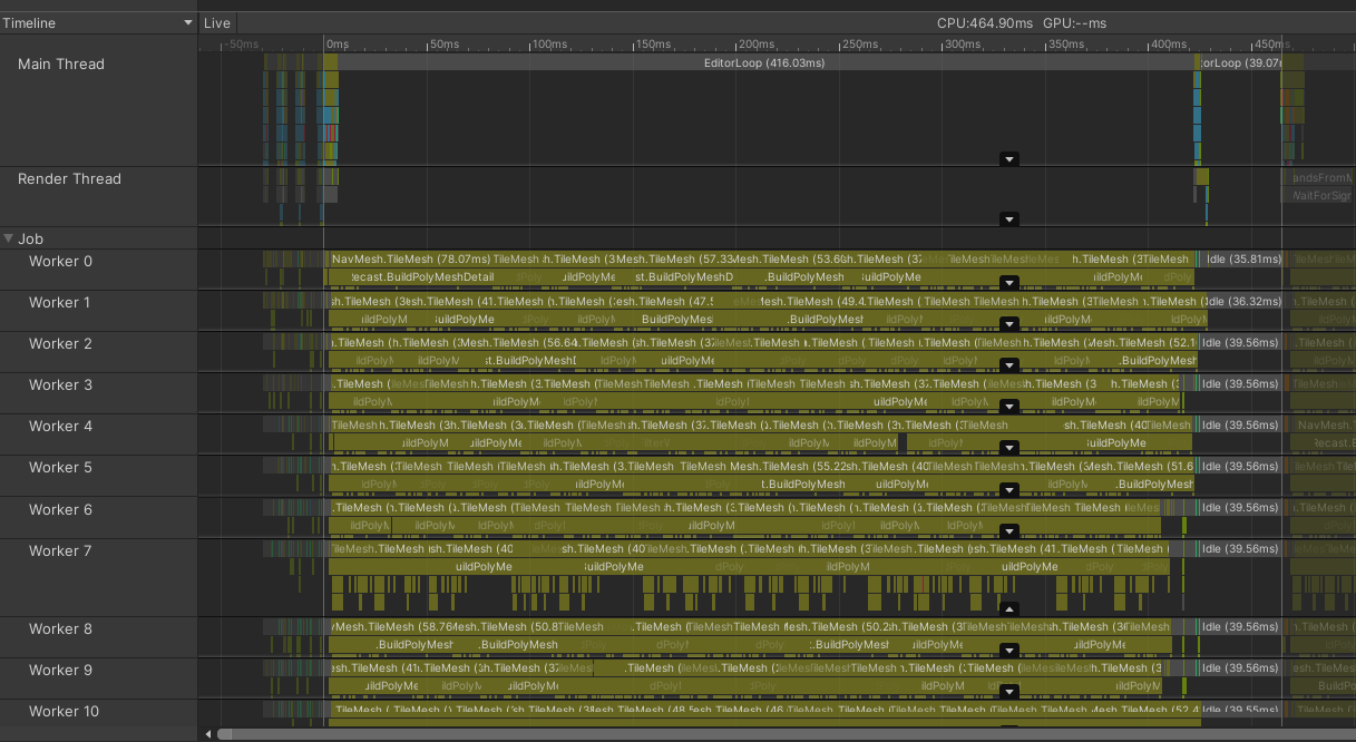 Updatenavmeshdataasync Locking Main Thread Unity Engine Unity Discussions 2803