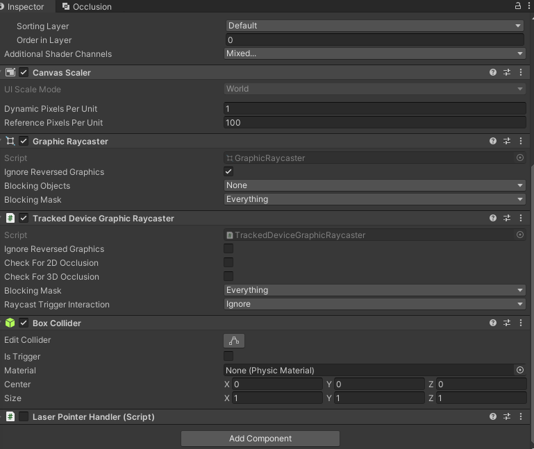 Tyring to use steamvr laser pointer to interact with ui - Unity Engine - Unity Discussions