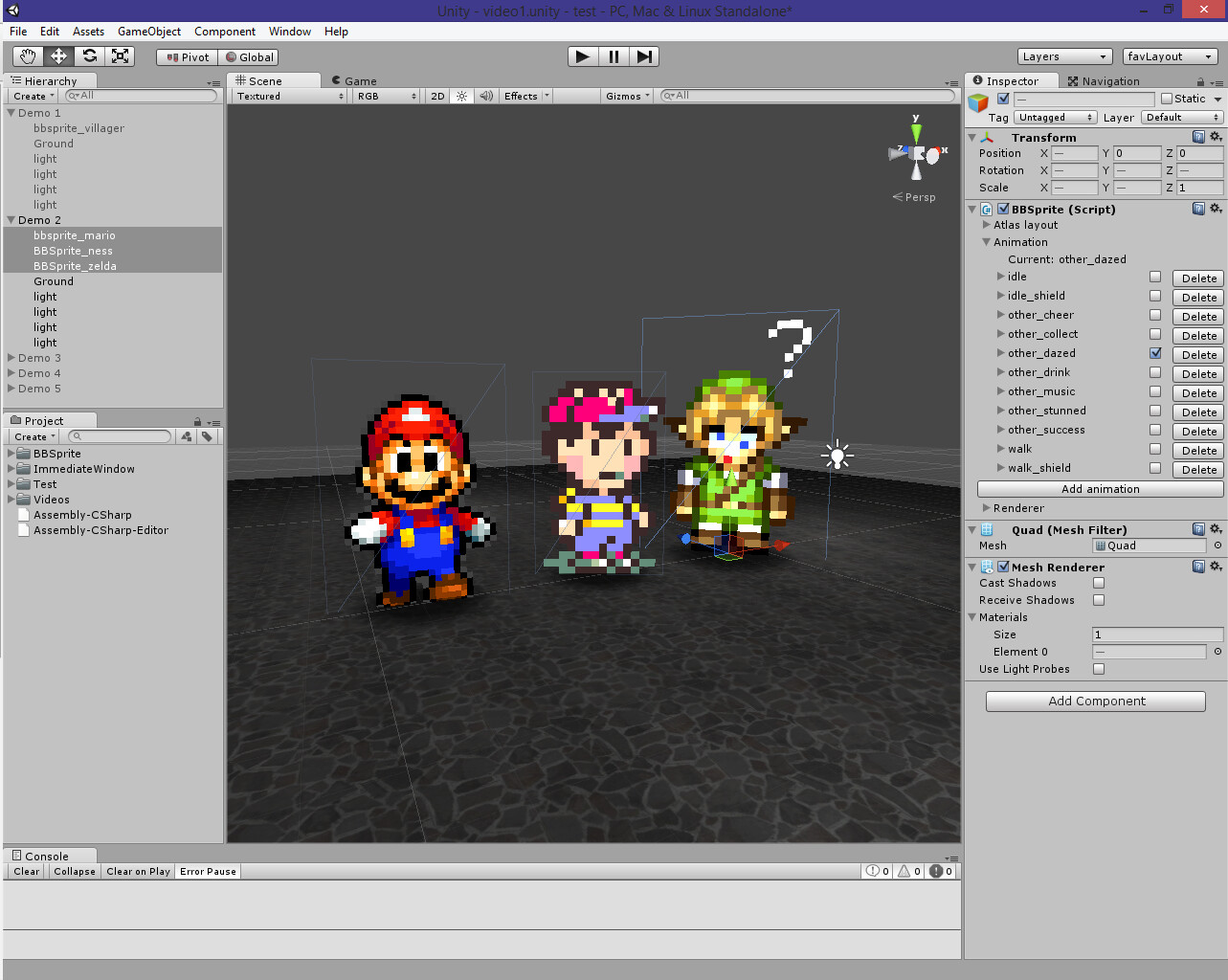 [WIP][Assets/Scripting] BBSprite - A directional billboarded sprite - Community Showcases ...