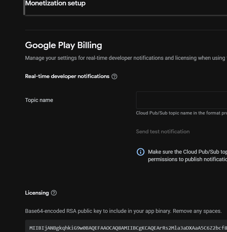 Confusion about getting Google Play License key - Unity Services - Unity Discussions