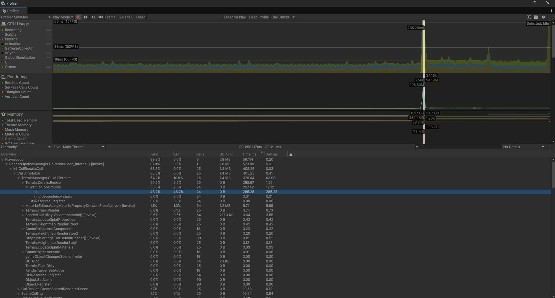 Severe freeze when first viewing a scene - Unity Engine - Unity Discussions