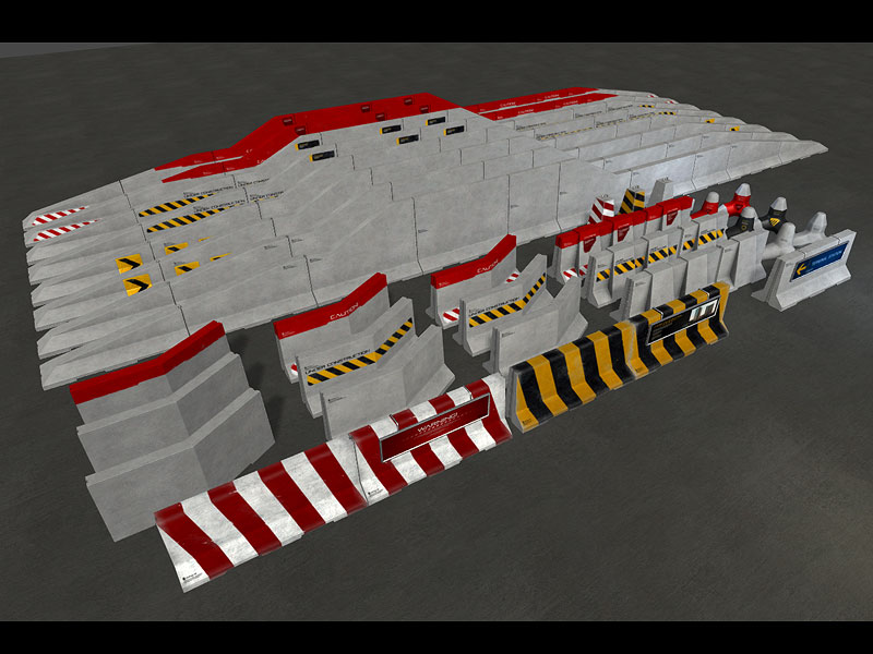 Modular Barrier Pack - Community Showcases - Unity Discussions