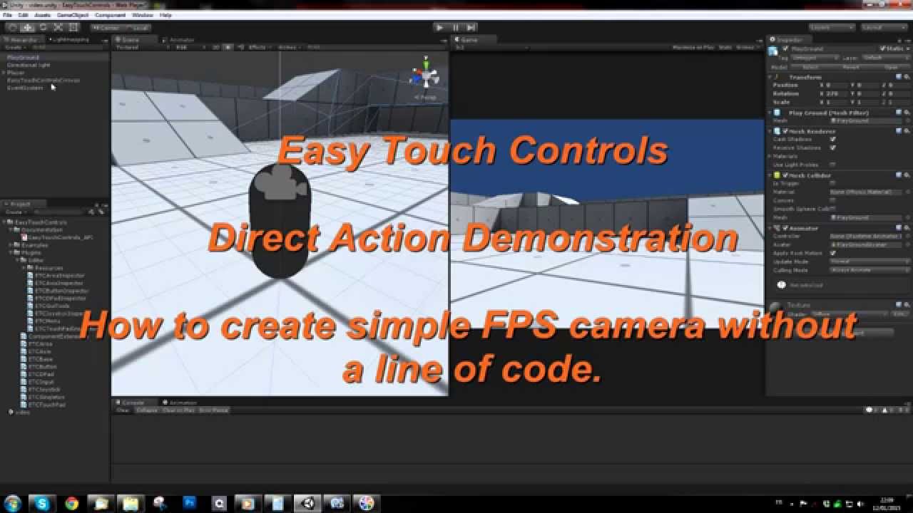 Easy Touch Controls : Virtual Controls 100% new UI - Community ...