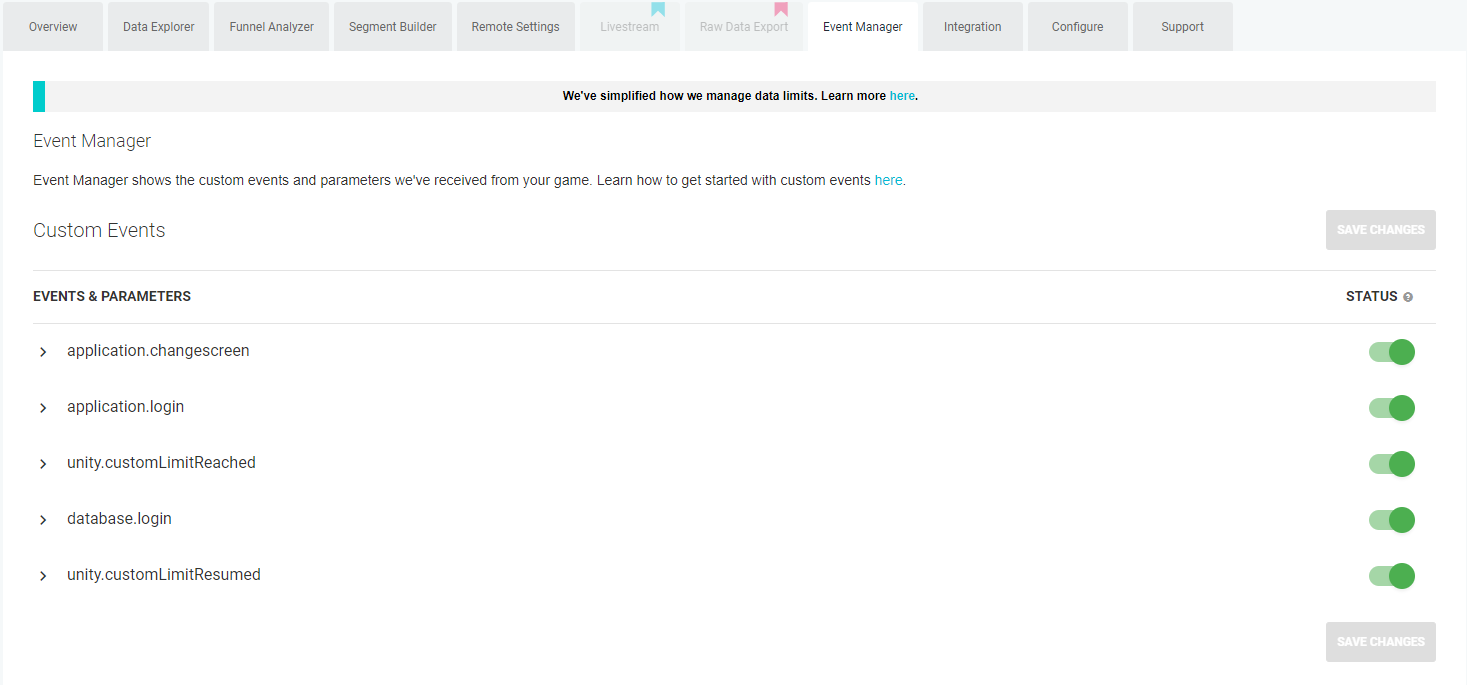 Custom Event with no dictionary data? - Unity Services - Unity Discussions