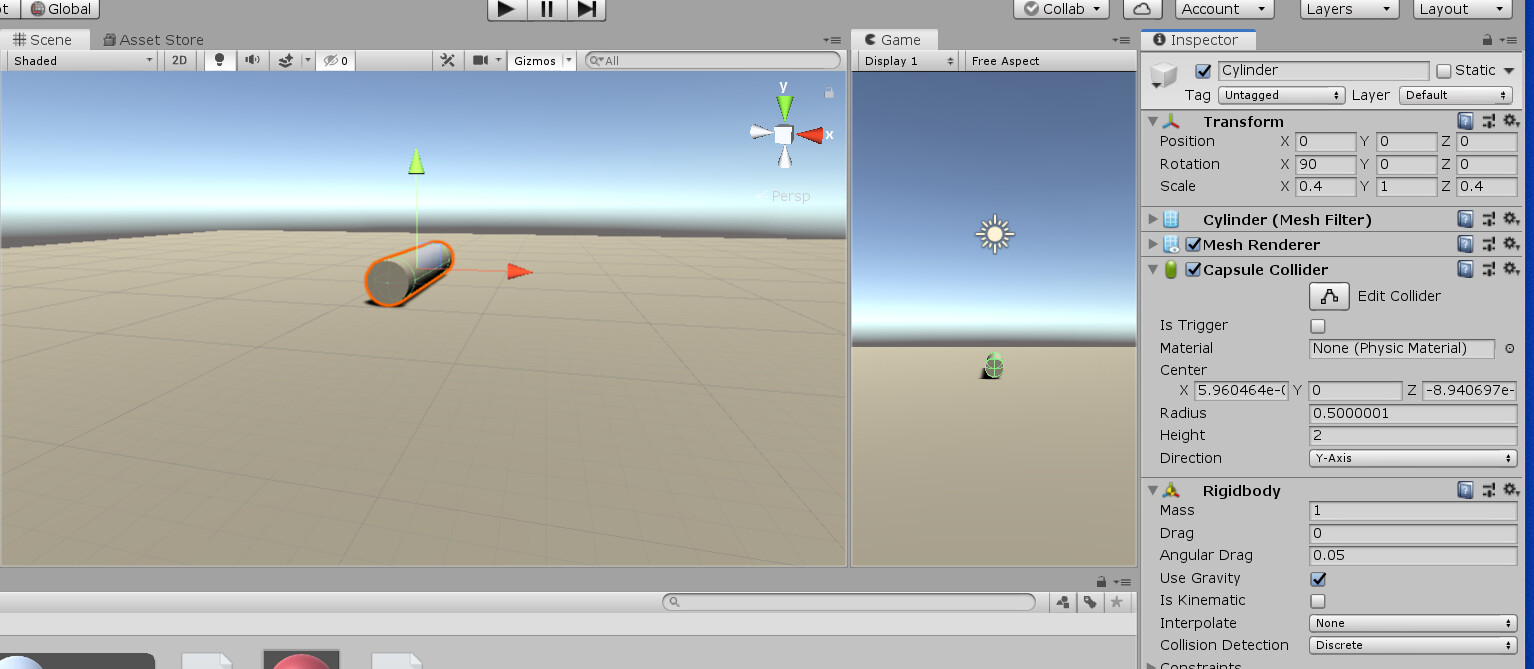 RigidBody Component Changes value of position of GameObject - Unity ...
