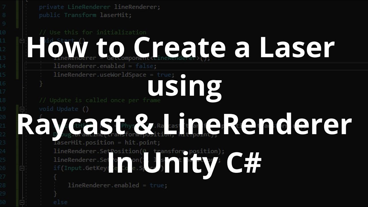 How to create a laser? - Unity Engine - Unity Discussions