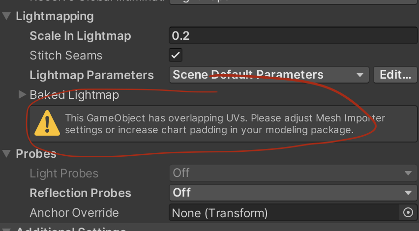 Untextured seam when baking lightmap - Unity Engine - Unity Discussions