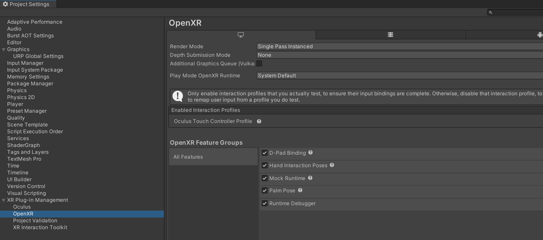 New XR Project using OpenXR - Play Mode on Quest 2 not working - Unity Engine - Unity Discussions