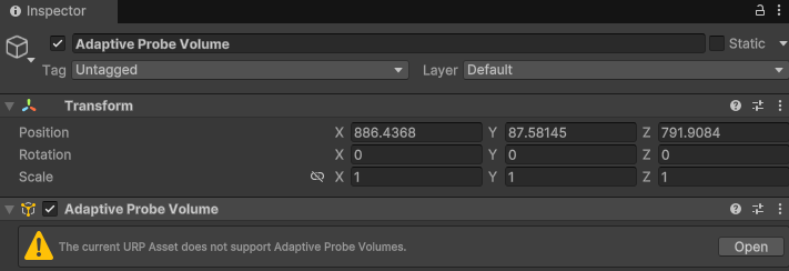 URP does not support APV - Unity Engine - Unity Discussions