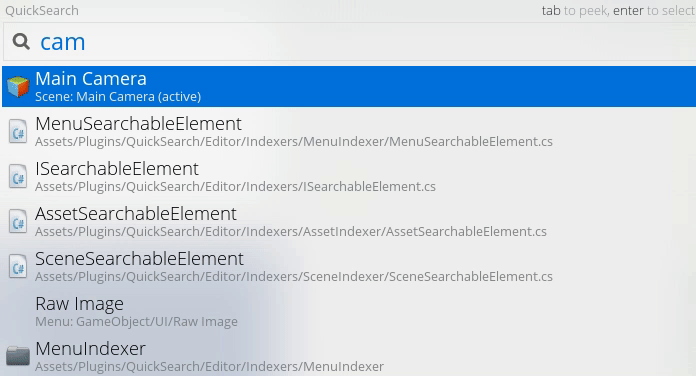 QuickSearch, A Command Palette for Unity - Community Showcases - Unity Discussions