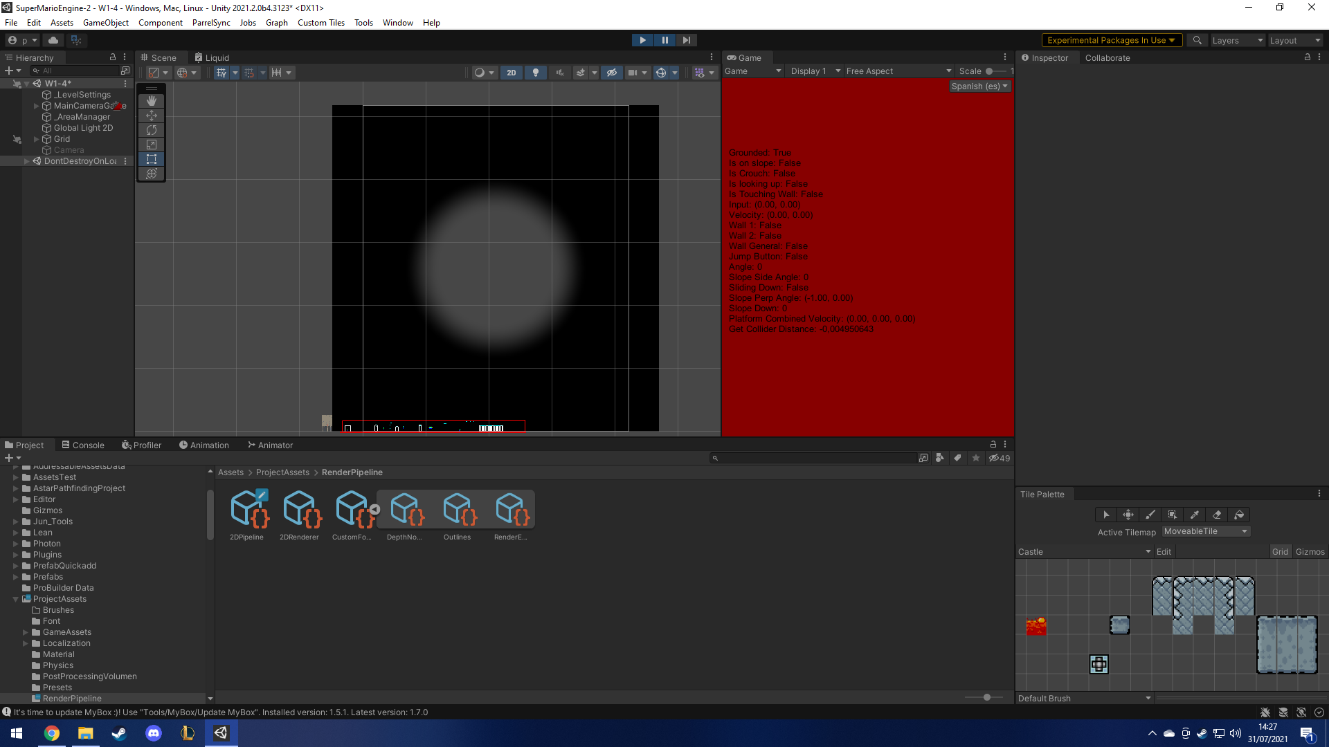 Bug with URP 2D - Unity Engine - Unity Discussions