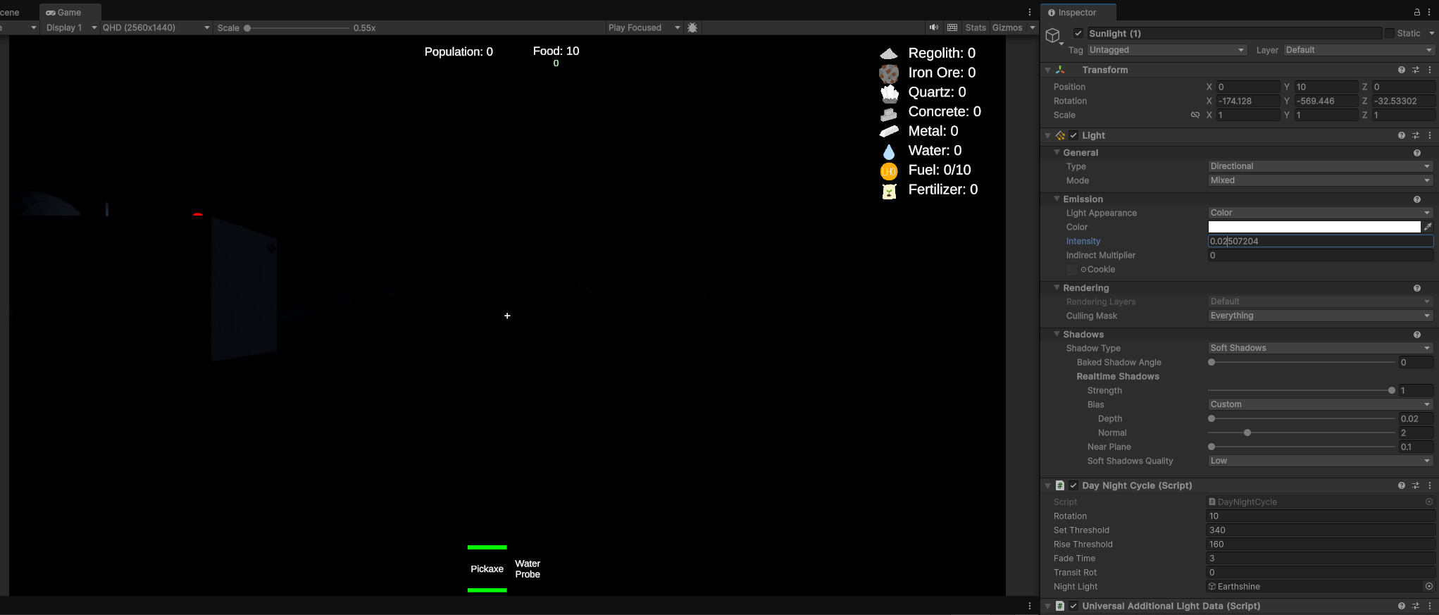 Directional light appears to brighten at low intensity levels - Unity Engine - Unity Discussions