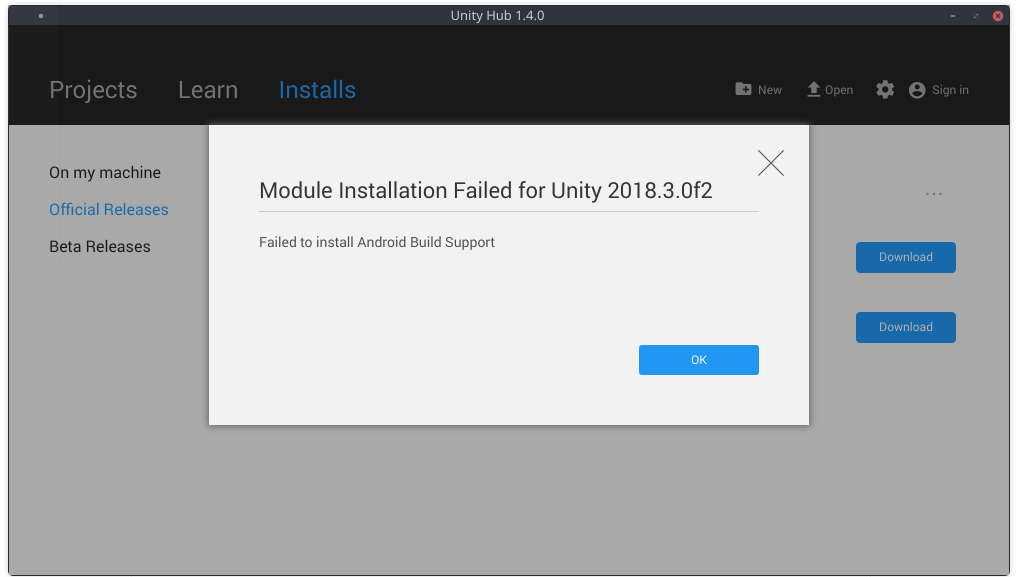 Can't install Android Build Support with Unity Hub - Unity Engine - Unity Discussions