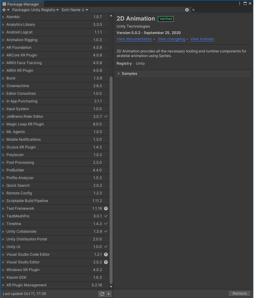 URP not available in Package Manager, Unity version 2020.2.0b6 - Unity Engine - Unity Discussions