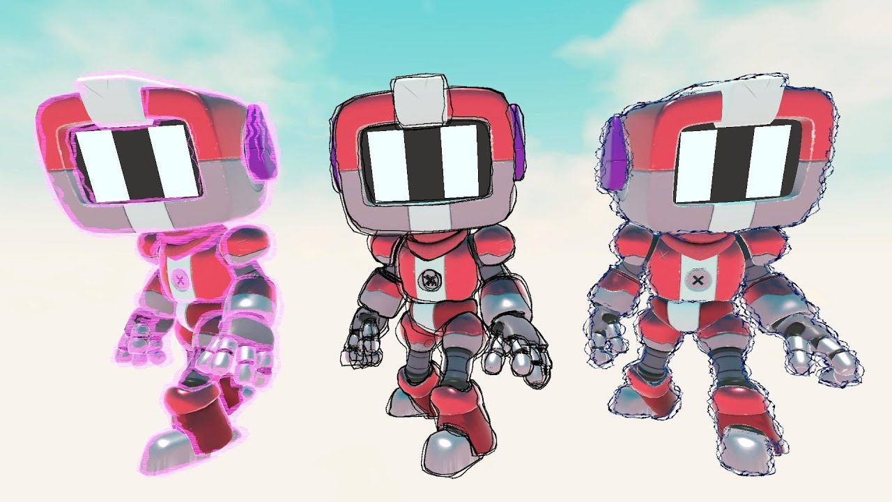 Sketch/Hand-Drawn Outline shader - Community Showcases - Unity Discussions