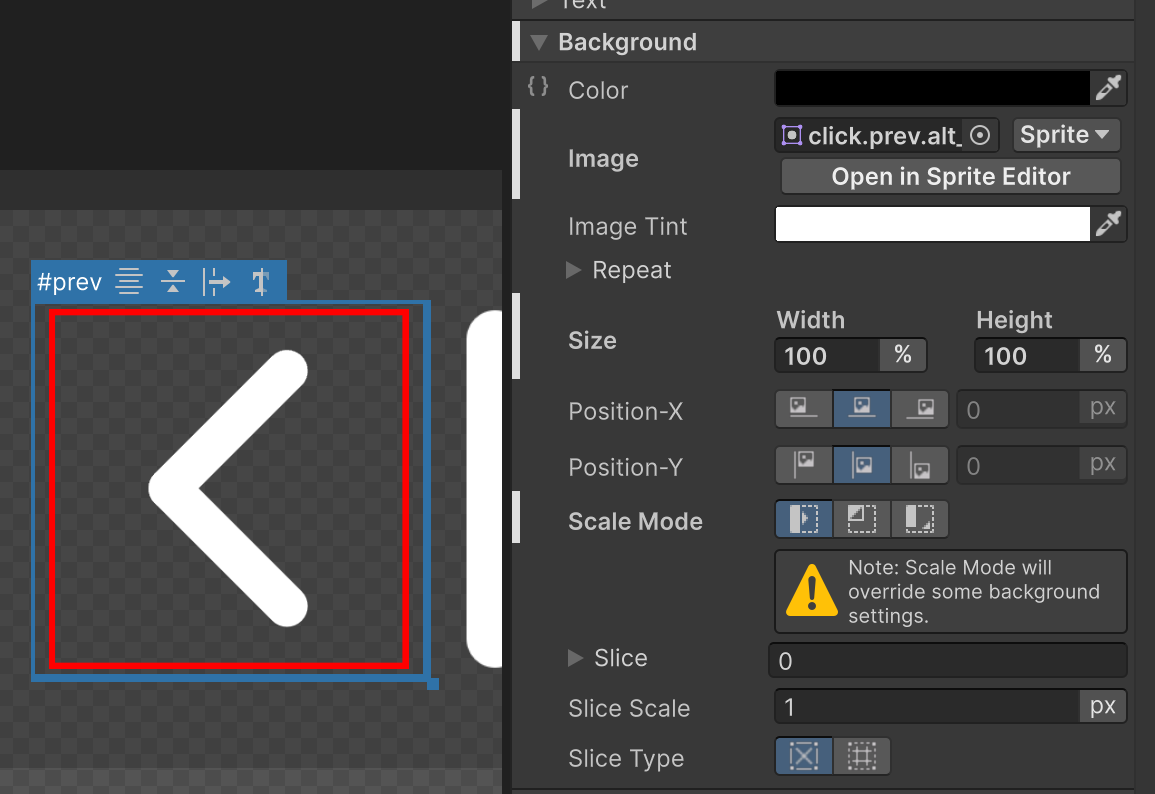 UI Toolkit `background-image` ignoring empty space in PNG and SVG ...