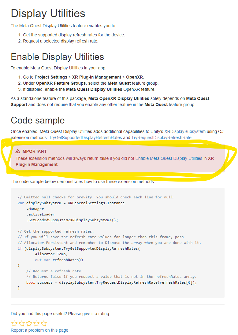 Tut for Quest 3 OpenXR refresh rate settings for standalone app - Unity Engine - Unity Discussions
