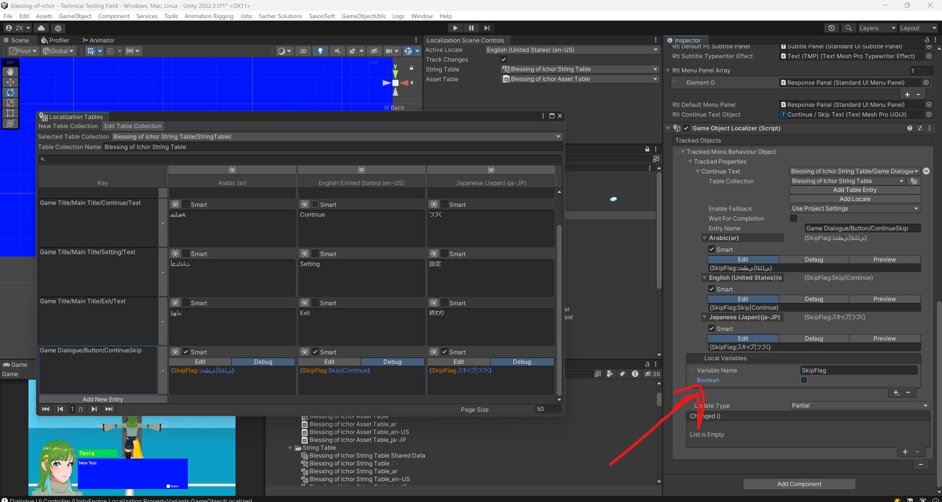 Proper way to access and change the local variable in the GameObjectLocalizer component? - Unity ...