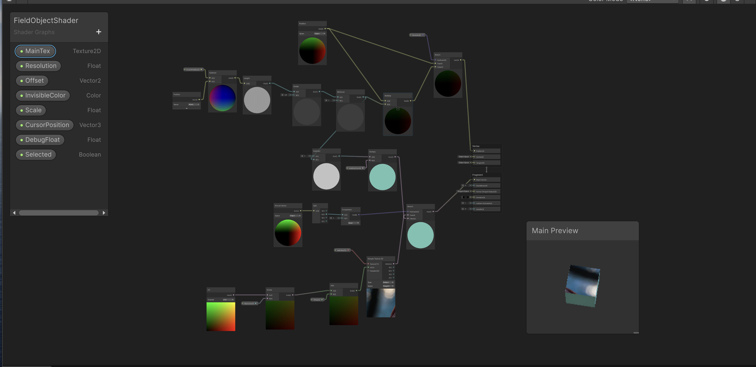Shader graph artifacts - Unity Engine - Unity Discussions