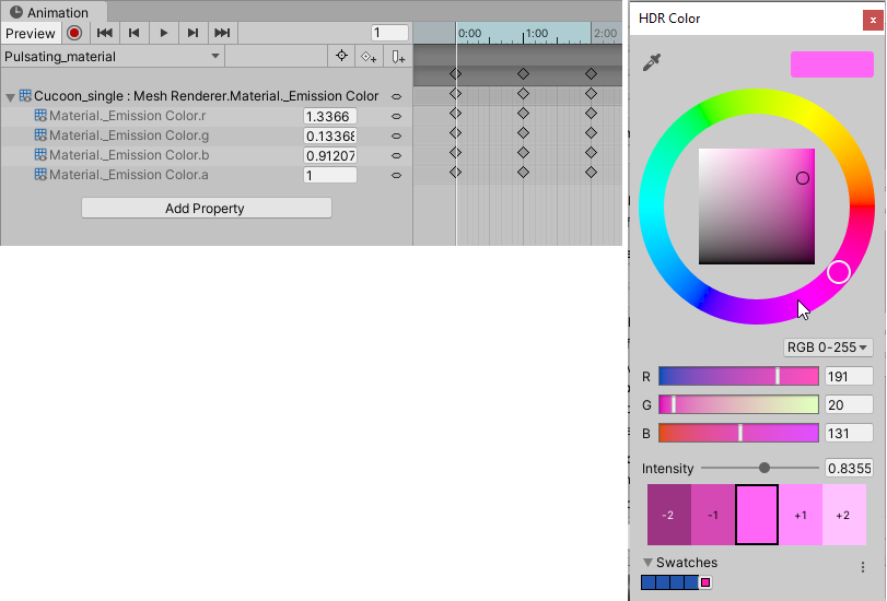 Playable for a emissive pulsating material - Unity Engine - Unity ...