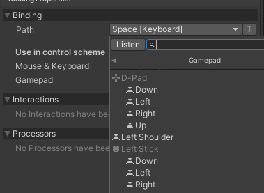 How to recreate InputBinding's Path field? - Unity Engine - Unity Discussions