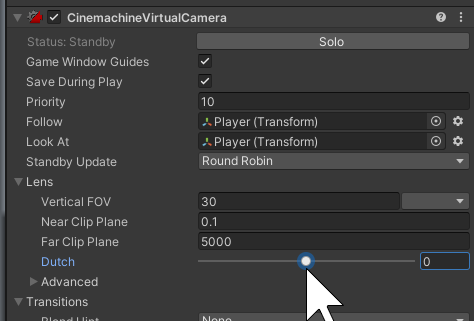 How to change and modify z rotation value on cinemachine pov - Unity Engine - Unity Discussions