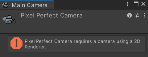 Pixel perfect camera and URP - Unity Engine - Unity Discussions