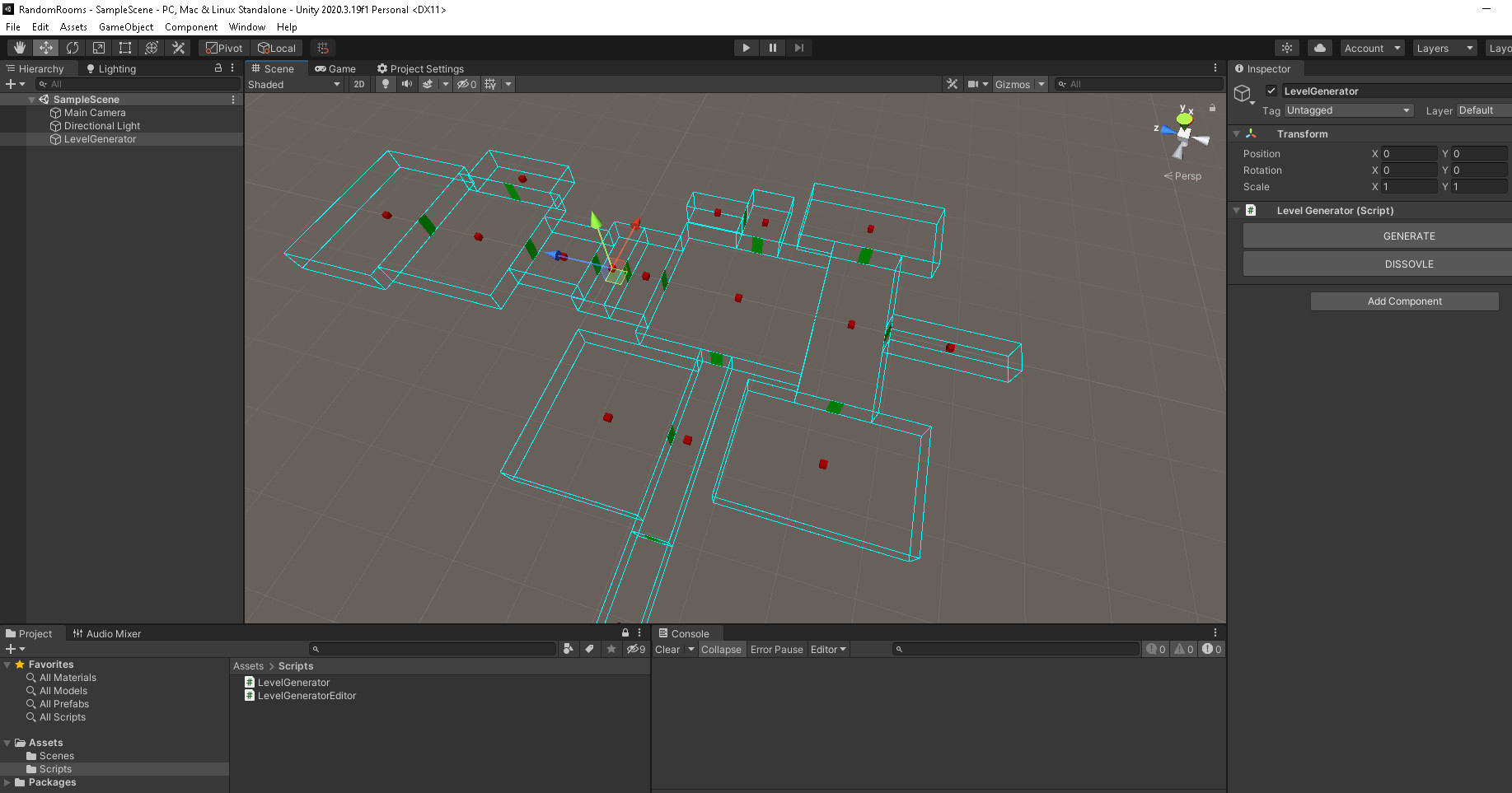 Dynamically Creating rooms and snapping them to other rooms? - Unity Engine - Unity Discussions