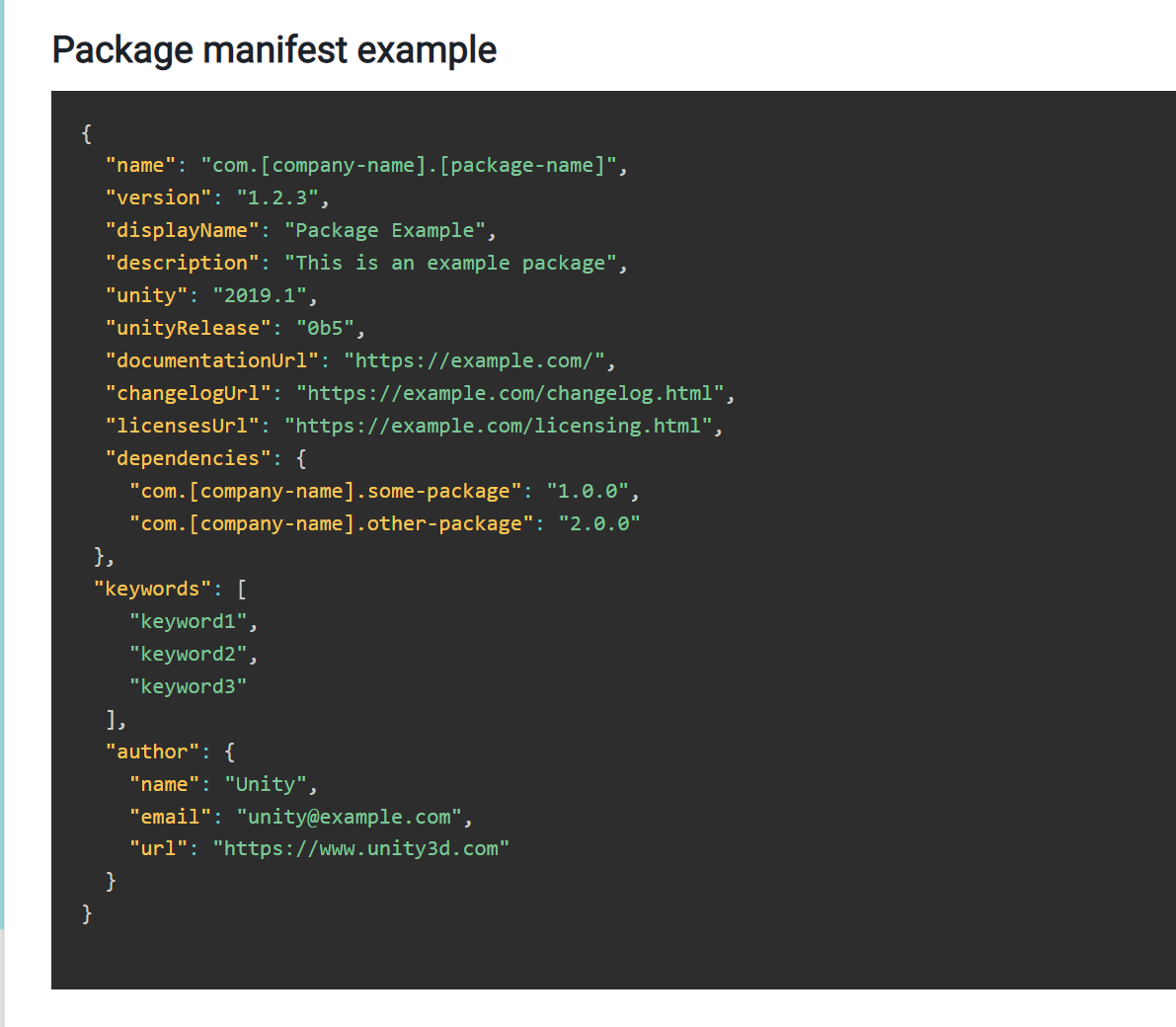 The custom package file I created does not occur under the packages file. - Unity Engine - Unity ...