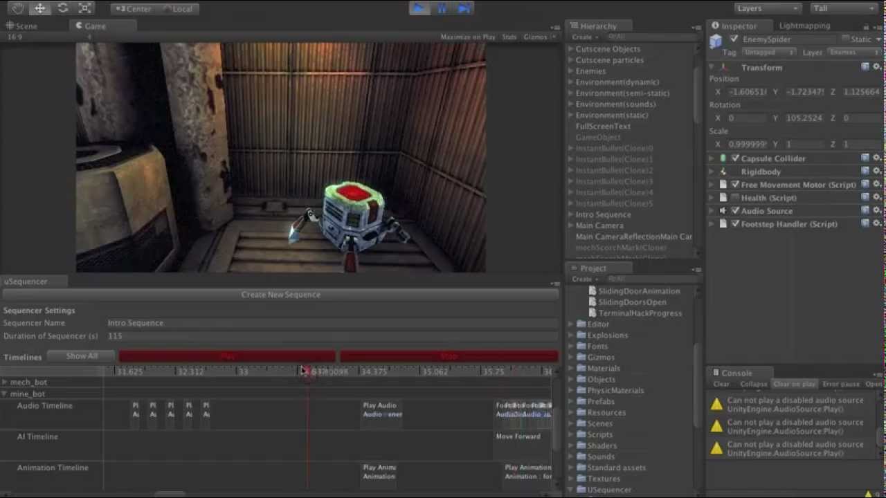 USequencer Unity Event Sequencer (Cutscenes) - Community Showcases - Unity Discussions