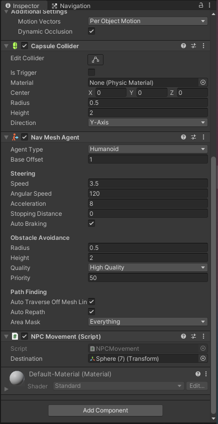 NavMeshAgent not attached to GameObject - Unity Engine - Unity Discussions