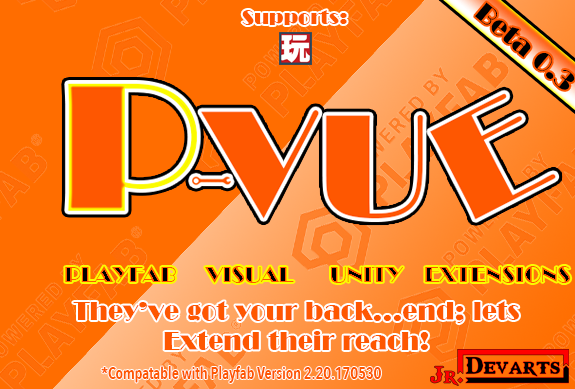 P-VUE - PlayFab Visual Unity Extensions V0.3[600+ Actions!] (V0.4 COMING SOON! ON SALE ...