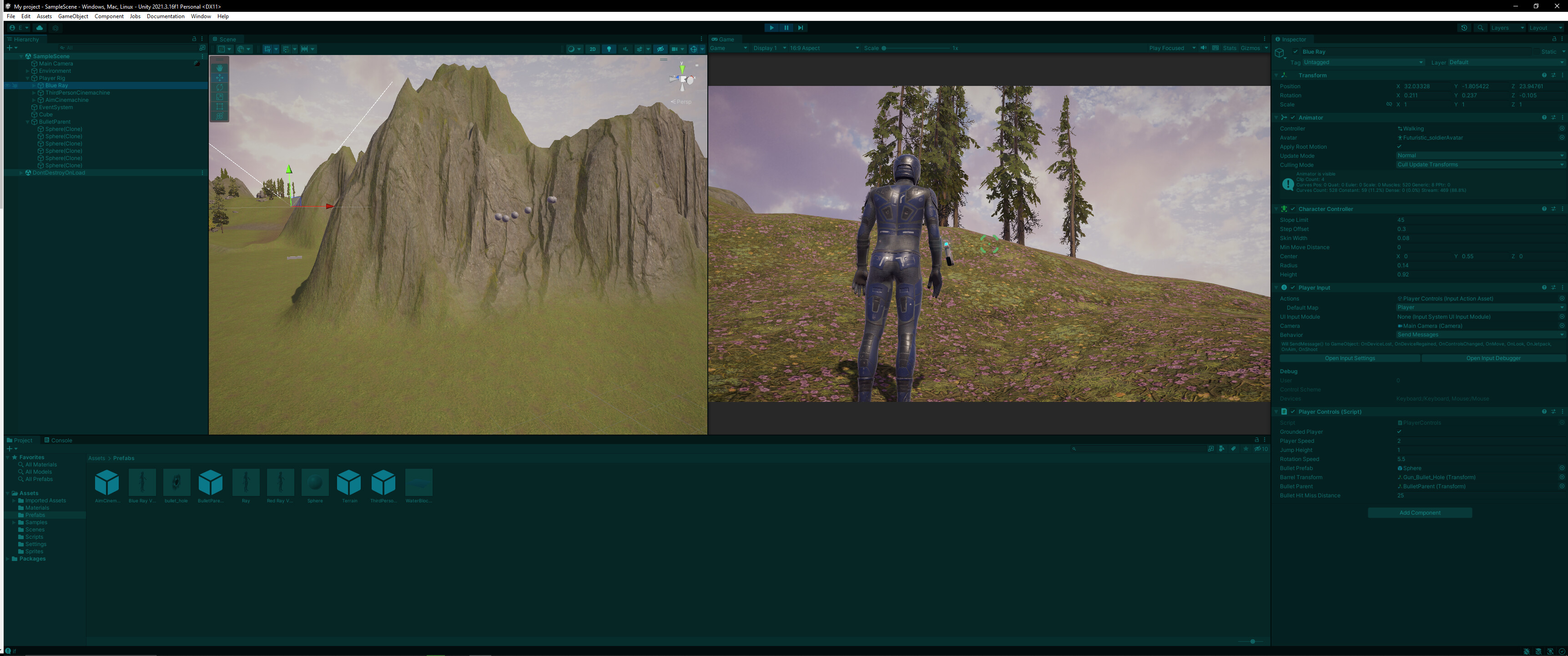 Bullets Instantiating In Roughly Specific Area in World and I do not know why - Unity Engine ...
