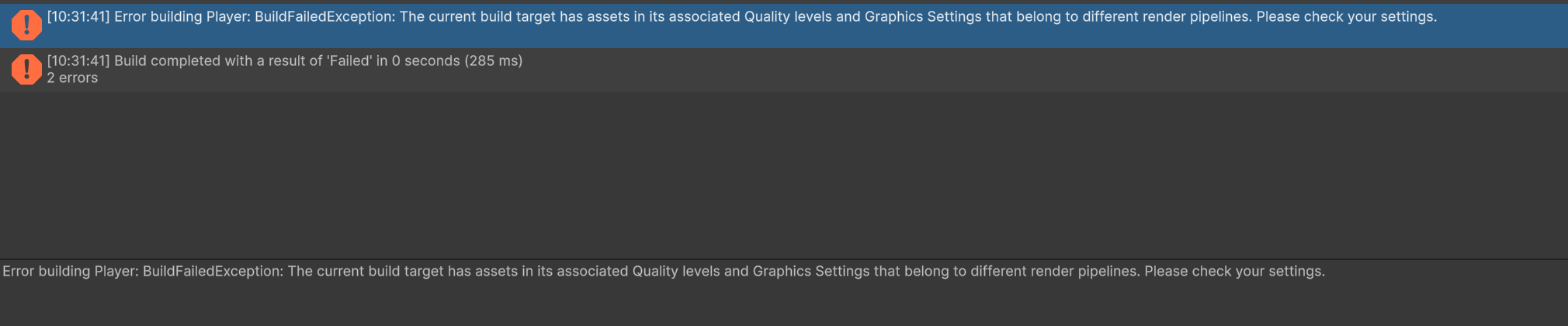 How to change Build-In render pipline to URP in runtime - #3 by oliverschnabel - Unity Engine ...