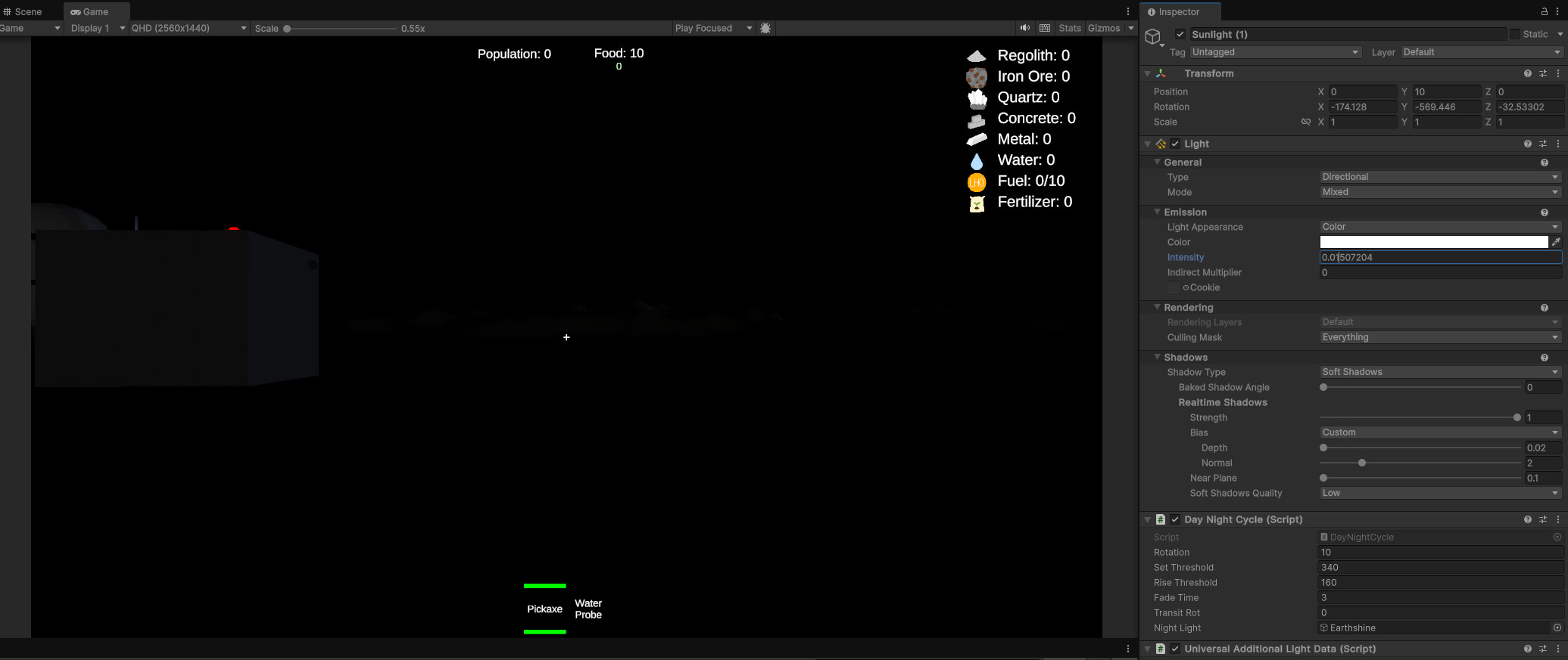 Directional light appears to brighten at low intensity levels - Unity Engine - Unity Discussions